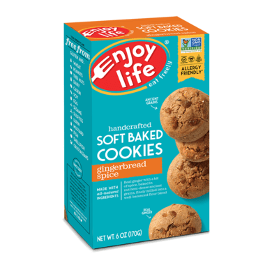Enjoy Life Soft Baked Cookies Gingerbread Spice