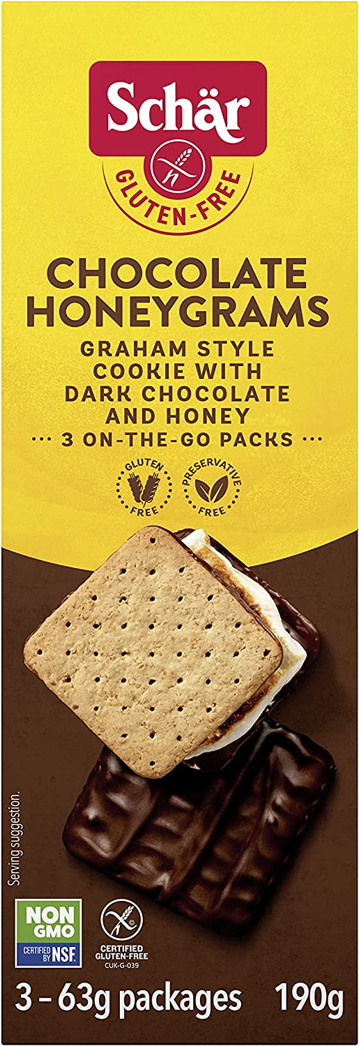 Schär Gluten-Free Chocolate Honeygrams | Ultimate S’mores Cookie