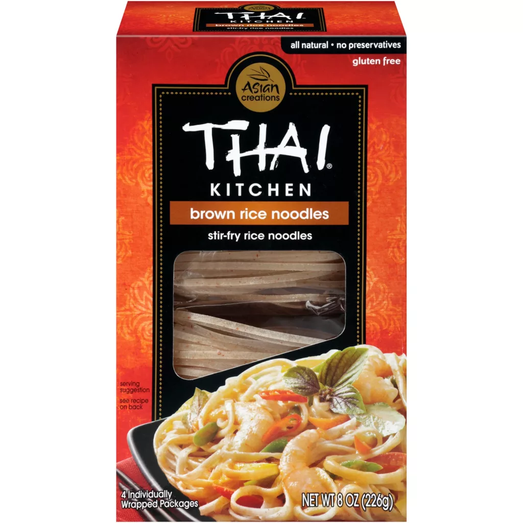 Thai Kitchen Gluten Free Brown Rice Noodles | Asian Dish Noodles